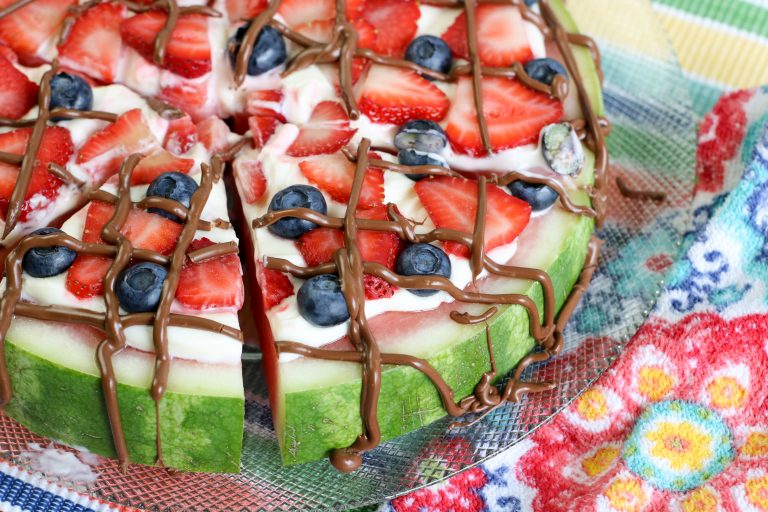 Indulge in Watermelon Pizza - A Refreshing Twist on Dessert!