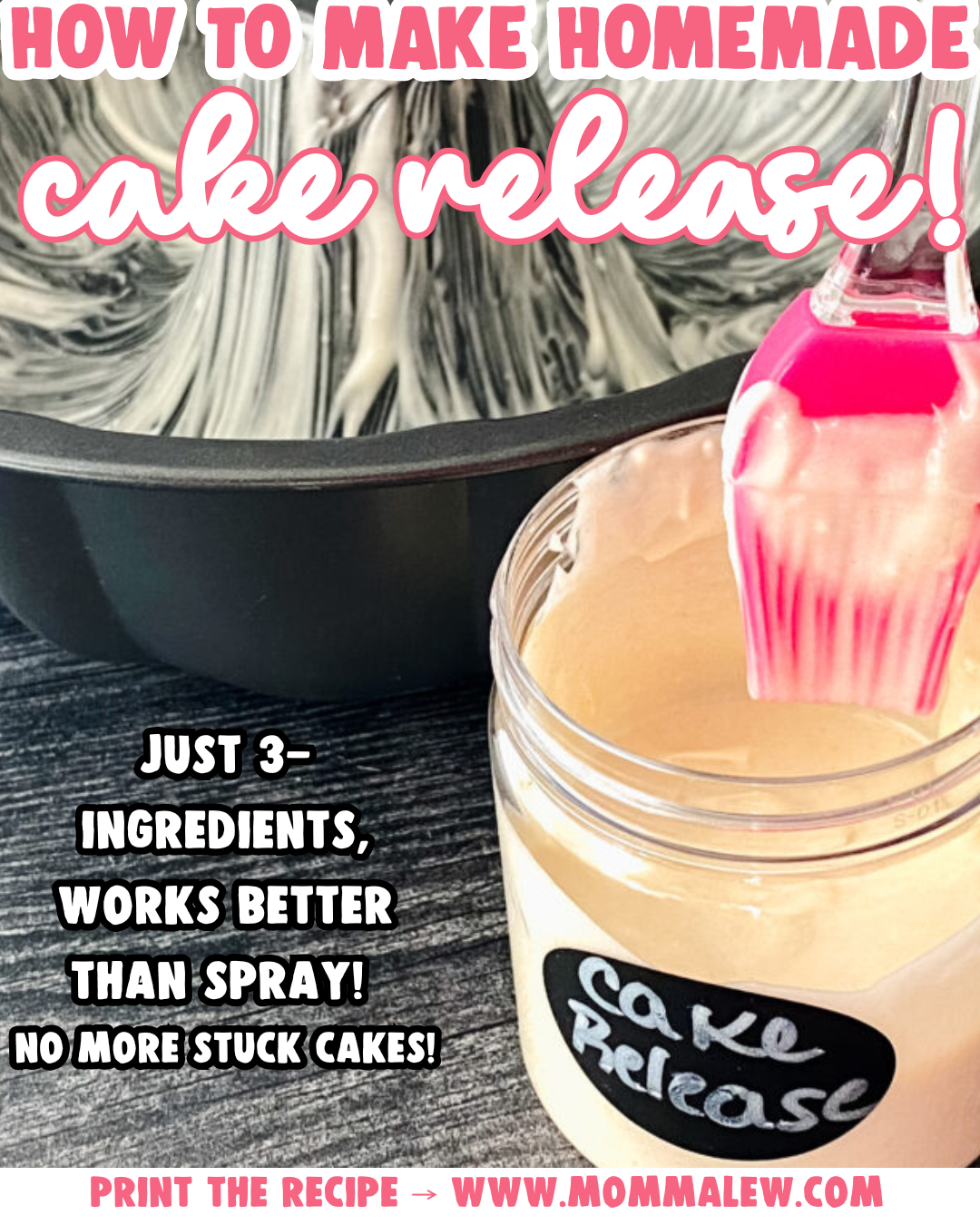 Cake Release Recipe That Works Like Magic – No More Stuck Cakes!