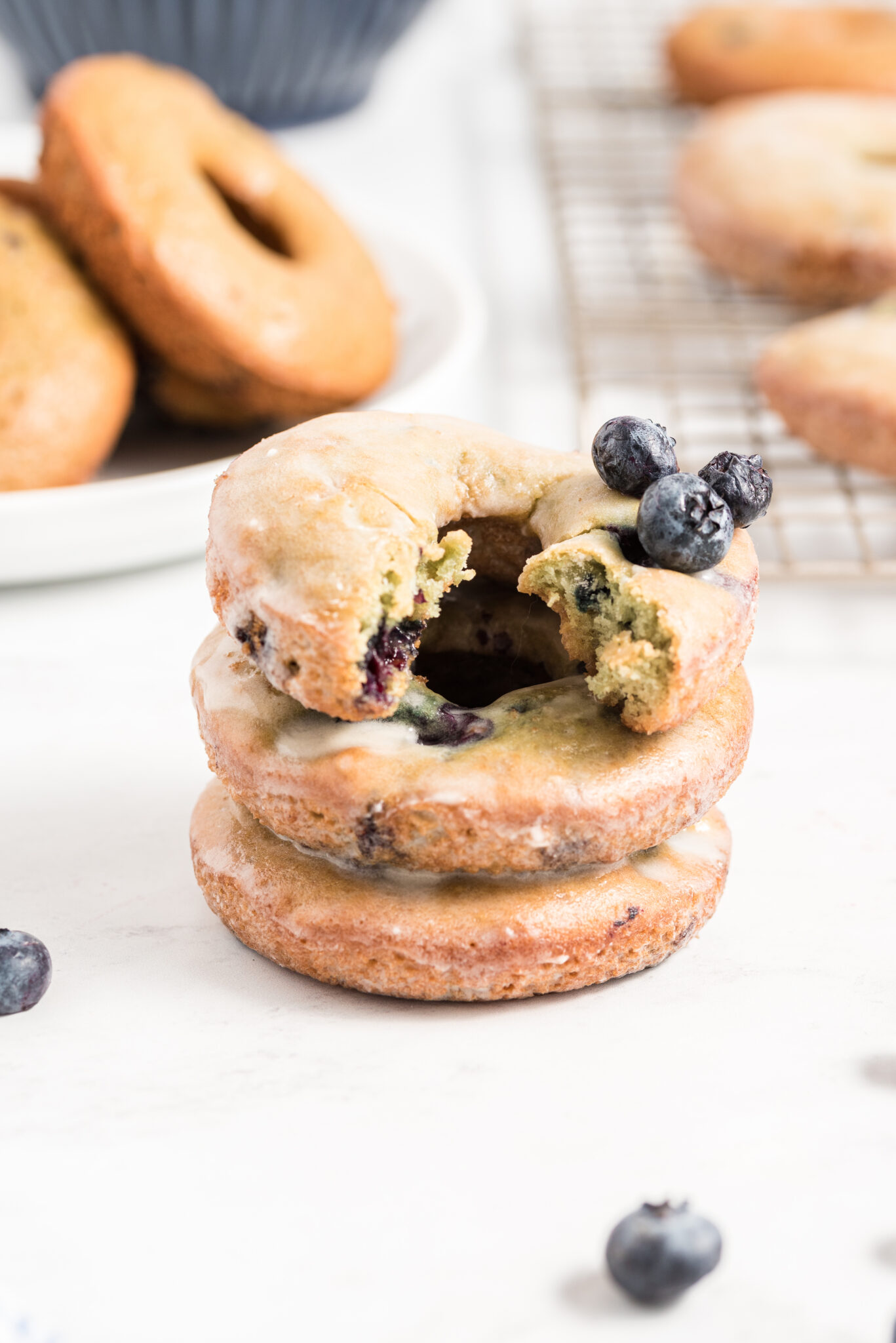 Make These Baked Blueberry Donuts to Enjoy with Your Next Cup of Coffee!