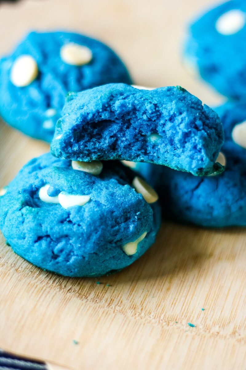 Blue Chocolate Chip Cookies - Easy, Fun, and Colorful Dessert Recipe