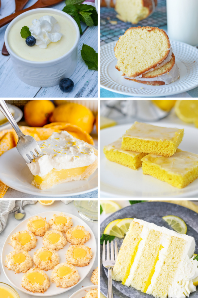 Easy Lemon Desserts Are The Perfect Treat For Any Occassion!