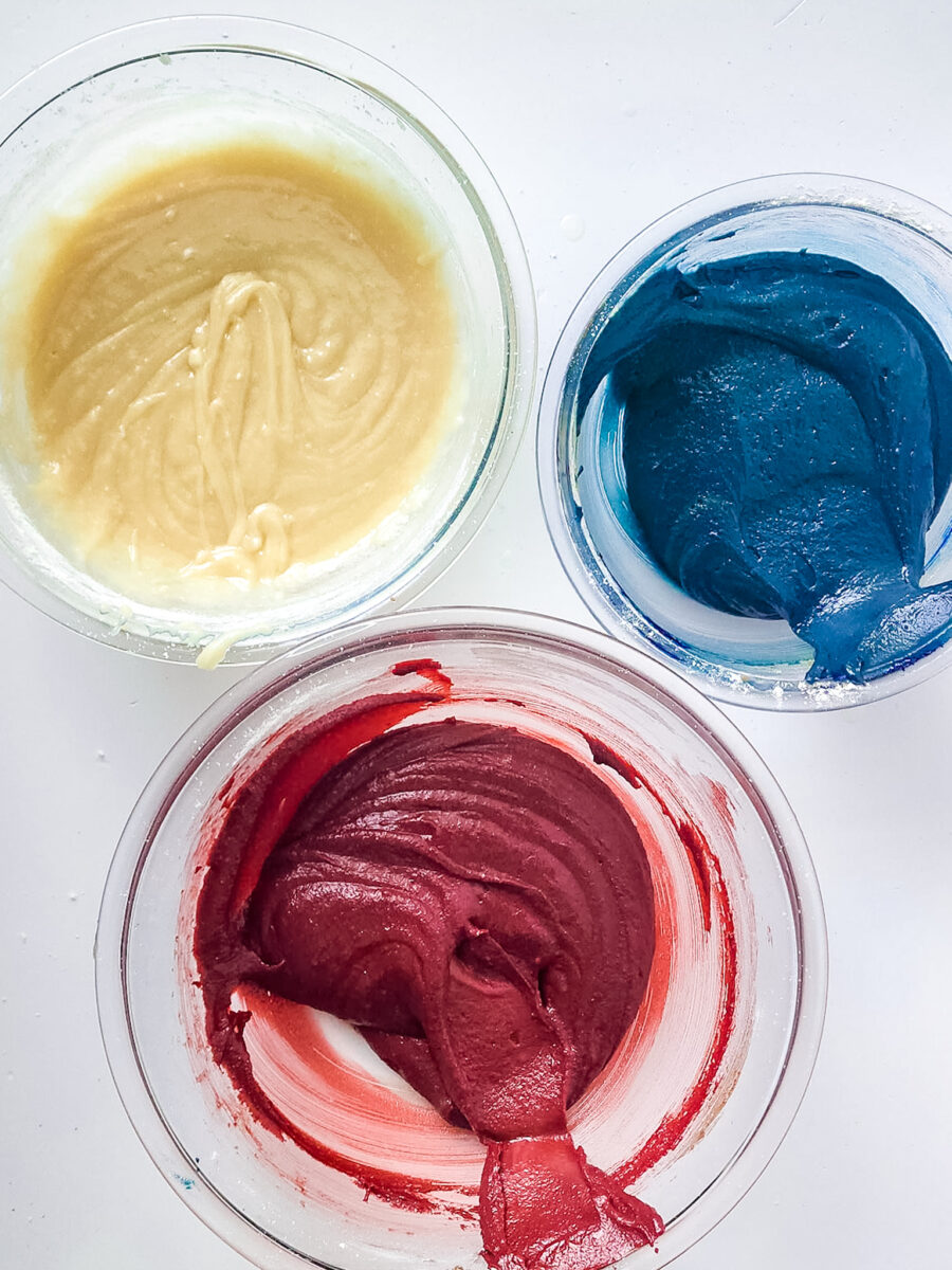 Show Your Patriotic Spirit with this Delicious Red White Blue Layer Cake