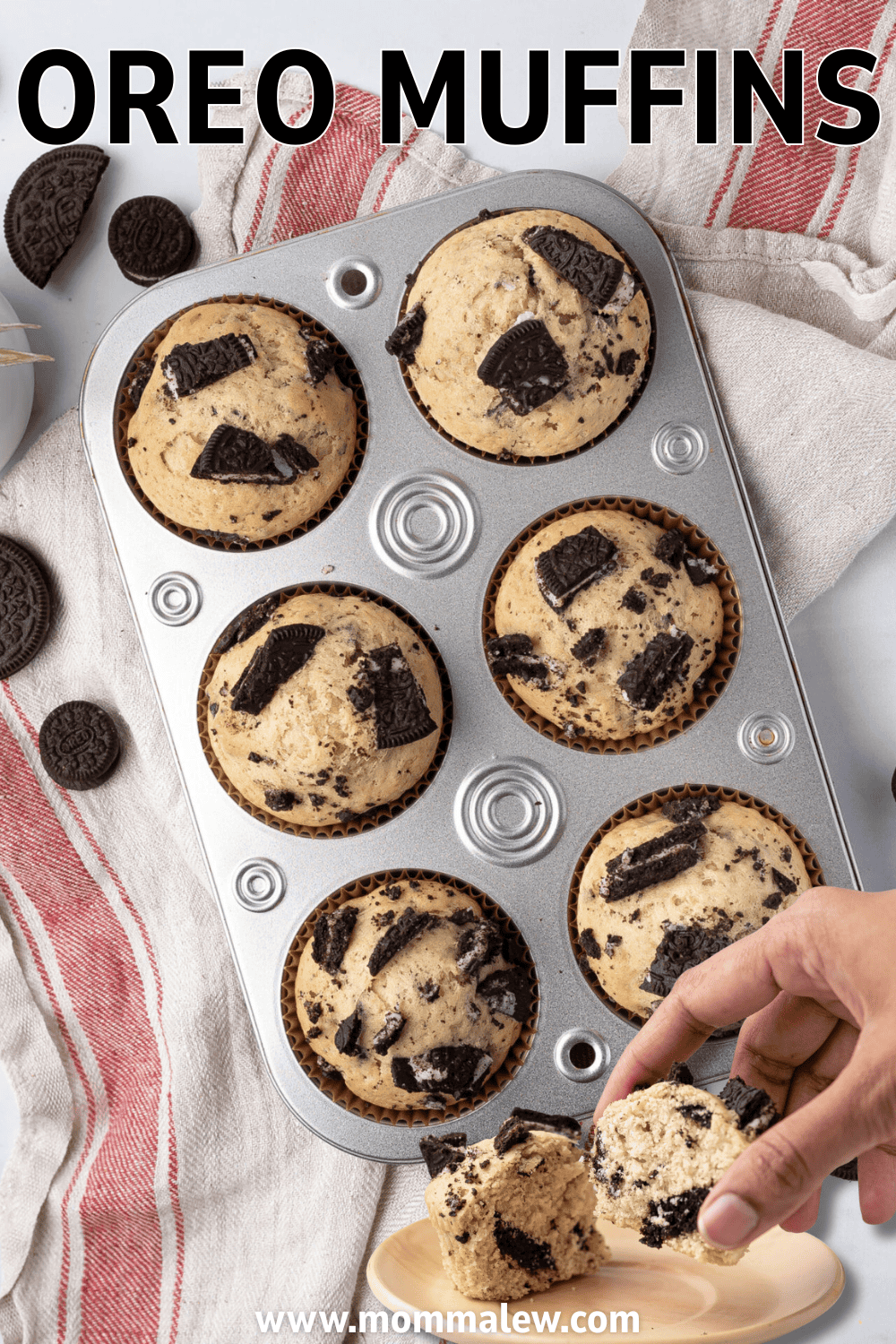 Oreo Muffins – Soft, Chocolatey & Family-Favorite Treats [Easy]