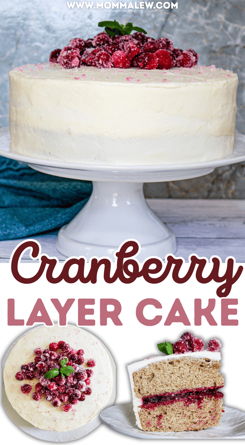 Cranberry Layer Cake: Easy Holiday Dessert That Looks Bakery-Made