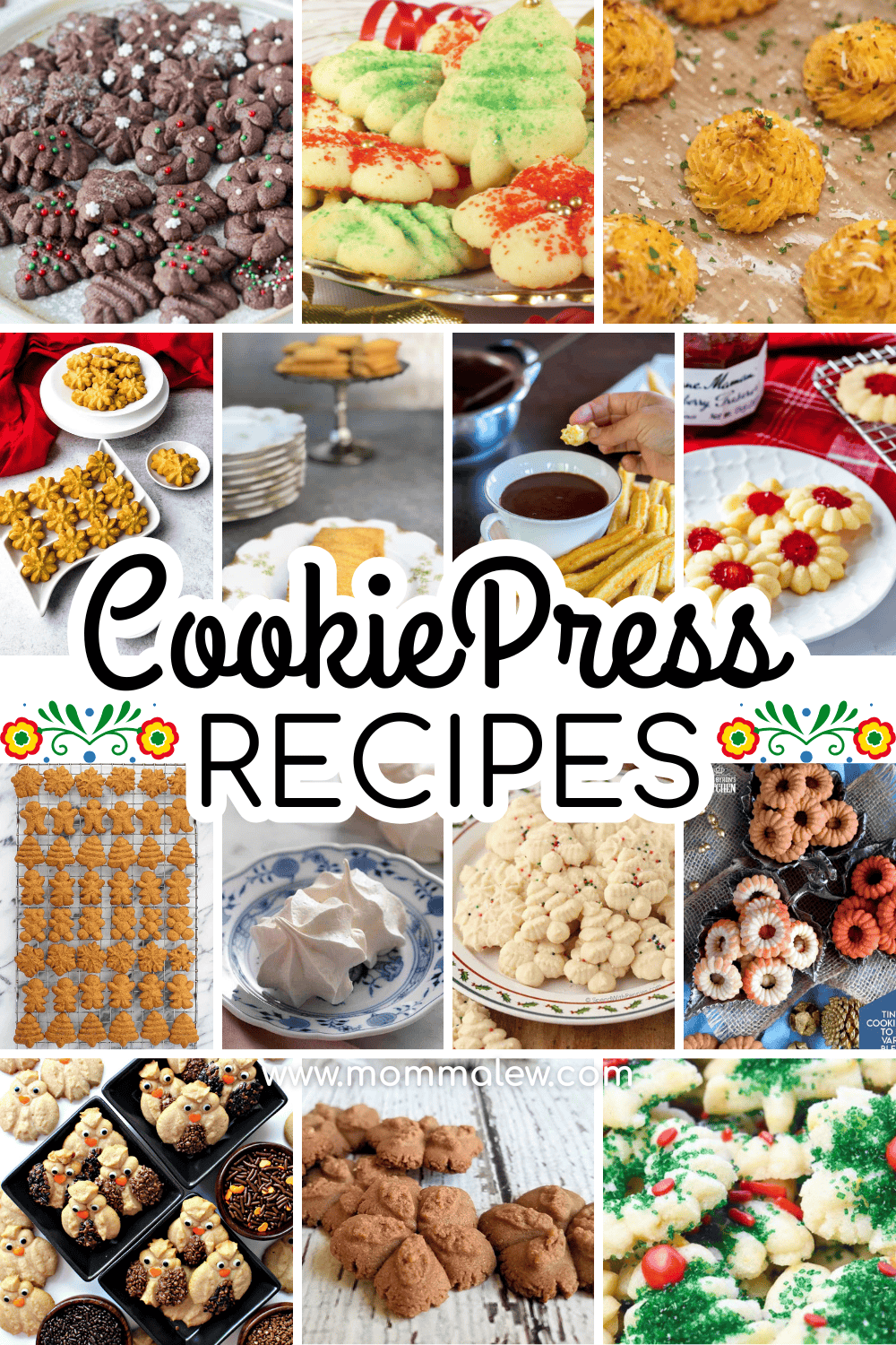 Cookie Press Recipes | Classic, Buttery & Nostalgic Favorites