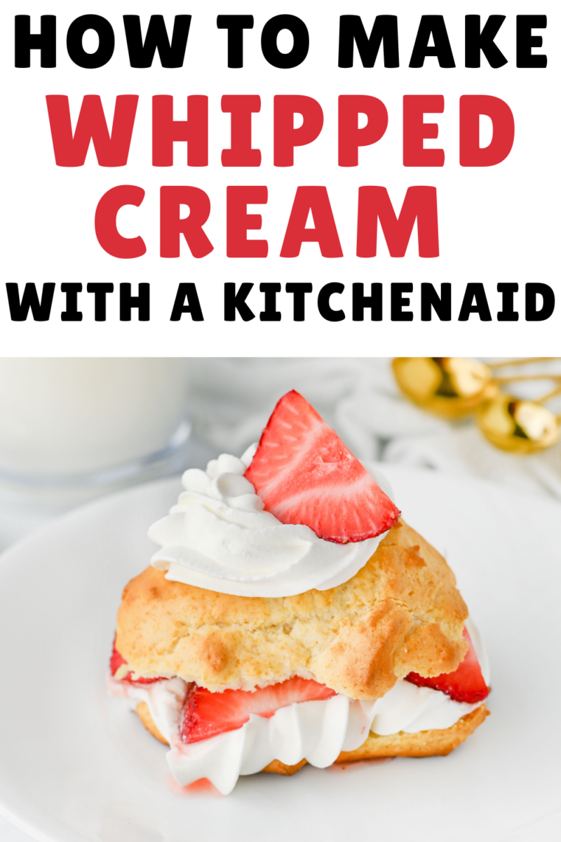 Creamy & Delicious Whipped Cream Recipe in Less Than 5 Minutes!