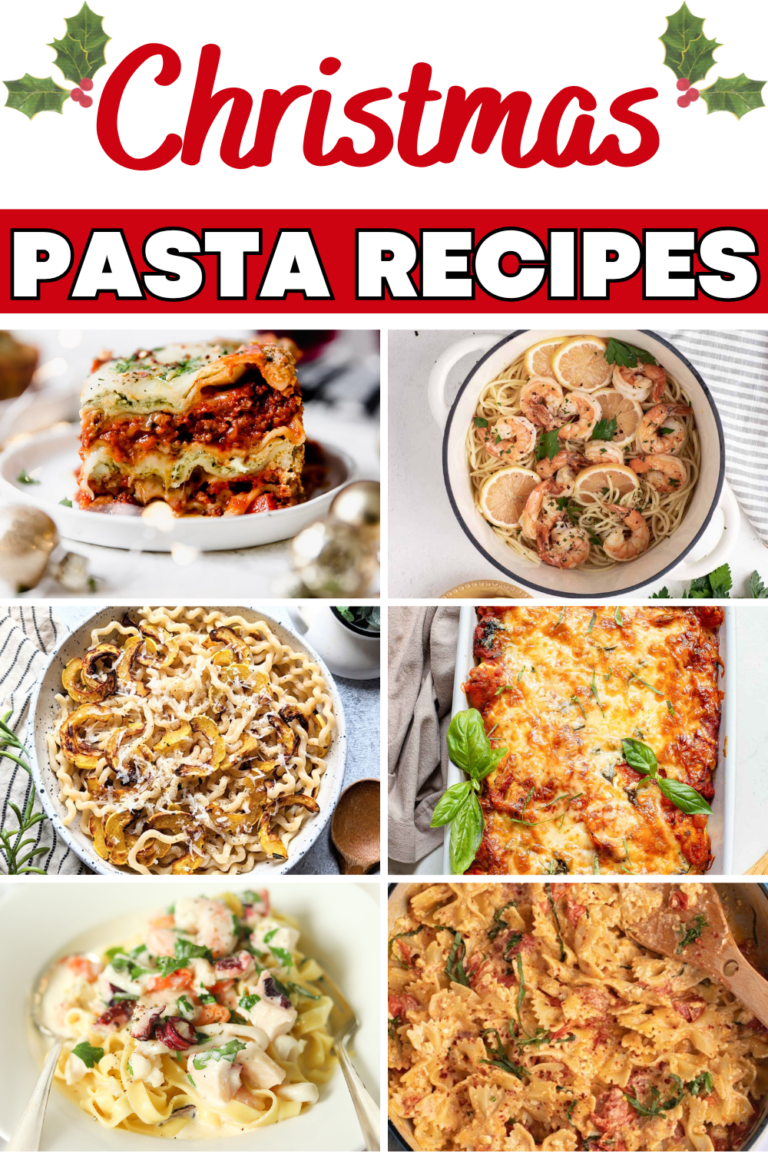 Popular Pasta Recipes for Christmas (Easy Holiday Dinners)