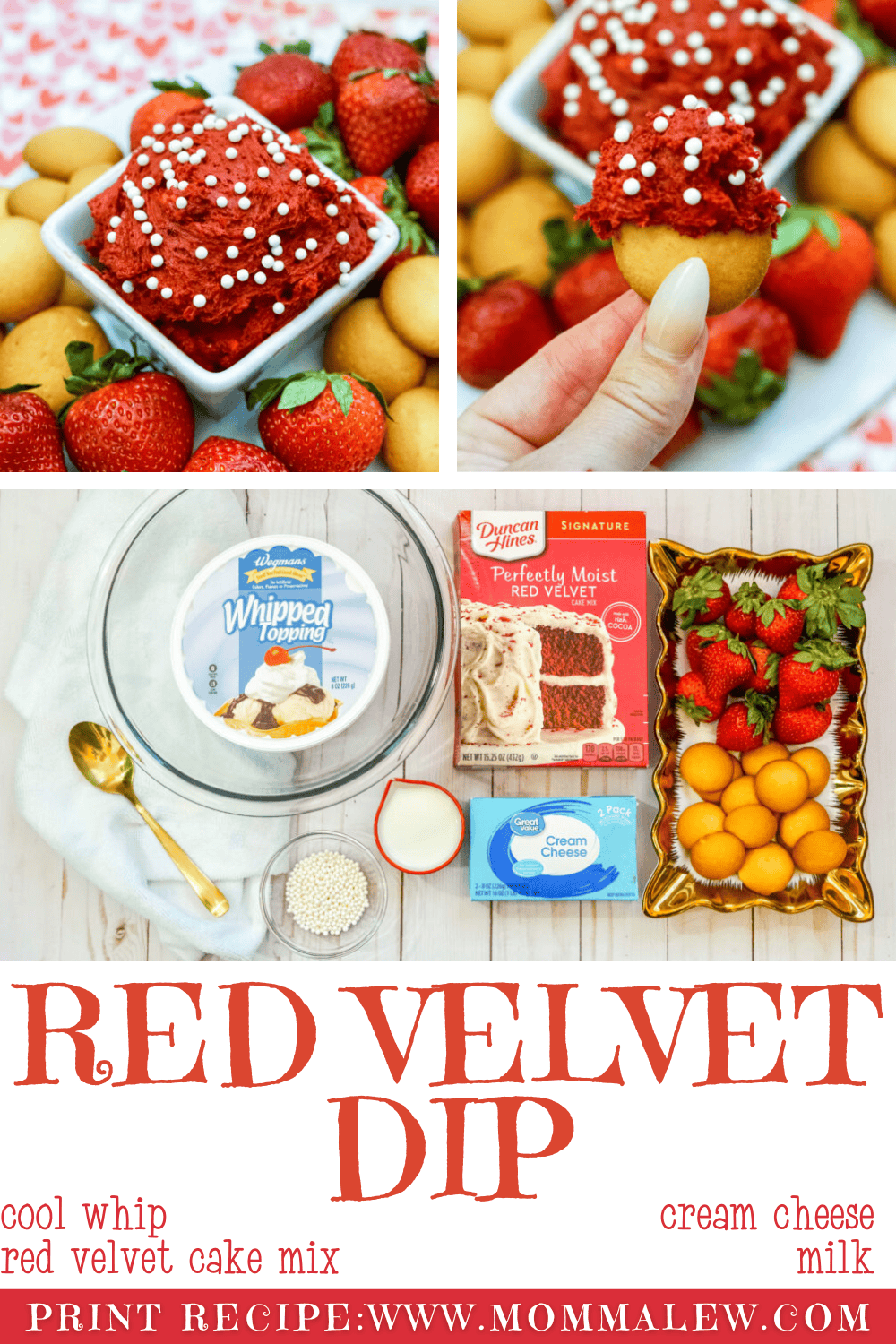 Red Velvet Dip Recipe – Creamy, Crowd-Pleasing Dessert (Easy!)
