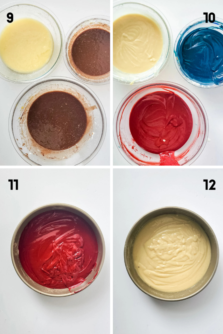 Red White and Blue Layer Cake (Easy Patriotic Cake)