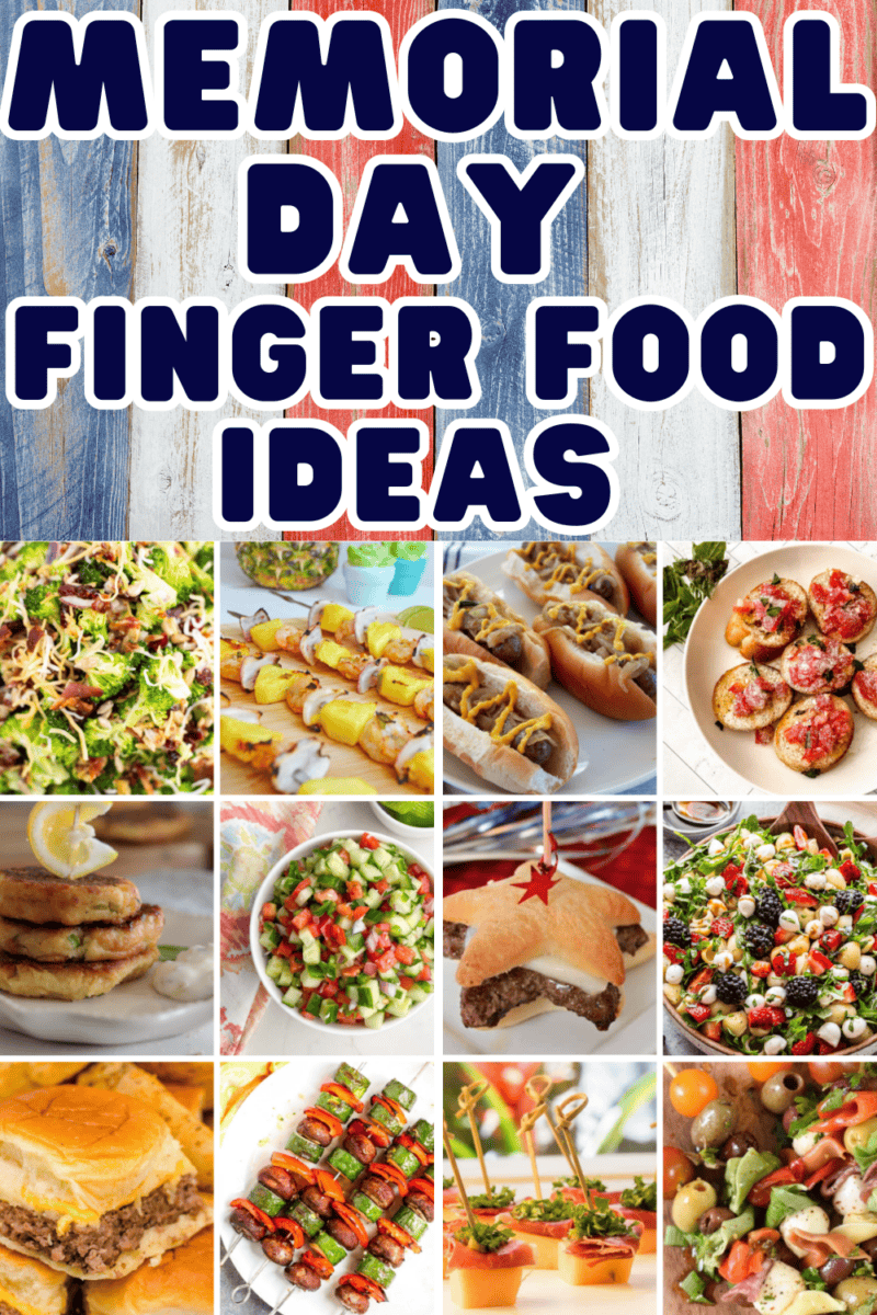 Memorial Day Finger Foods (Quick, Crowd-Pleasing) [Easy]