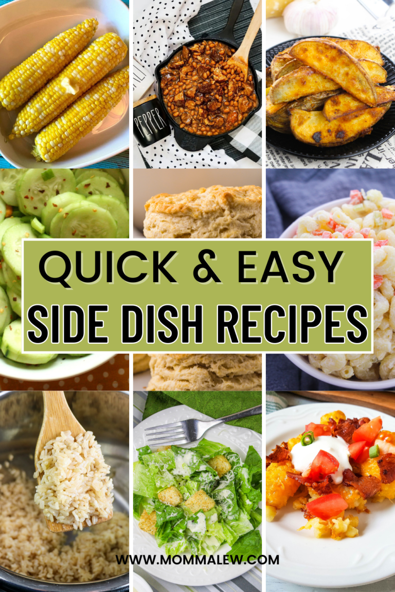 Easy Side Dishes: Quick, Creamy & Family Favorites