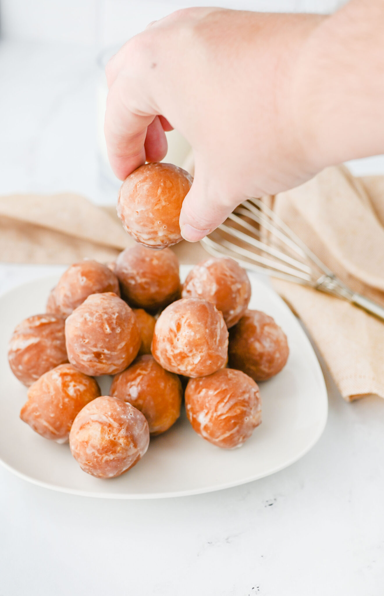Homemade Donut Holes with Biscuits (Easy Recipe)