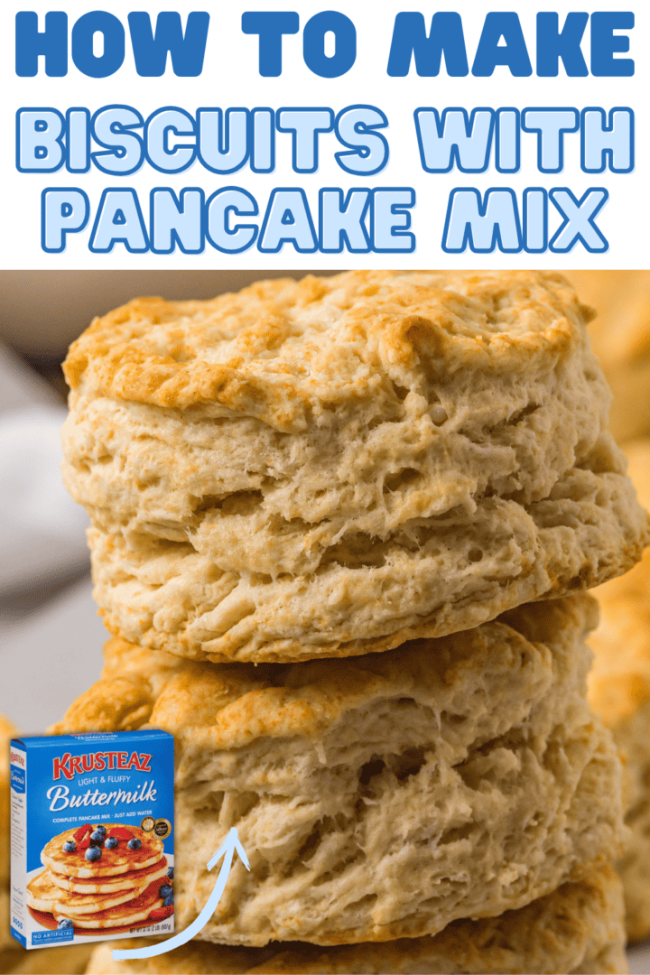 How to Make Quick & Fluffy Pancake Mix Biscuits in Just Minutes