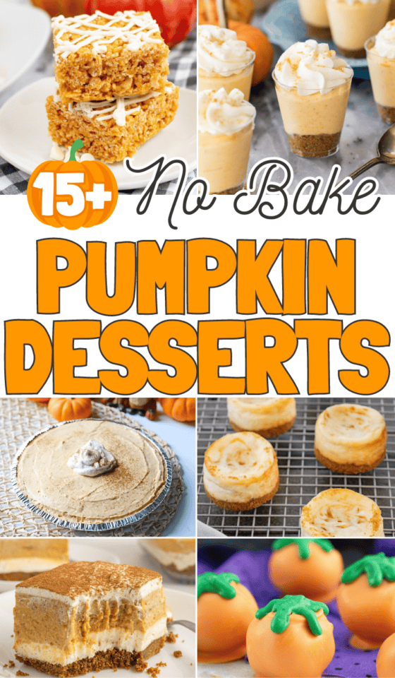No Bake Pumpkin Desserts You’ll Want to Make All Season Long