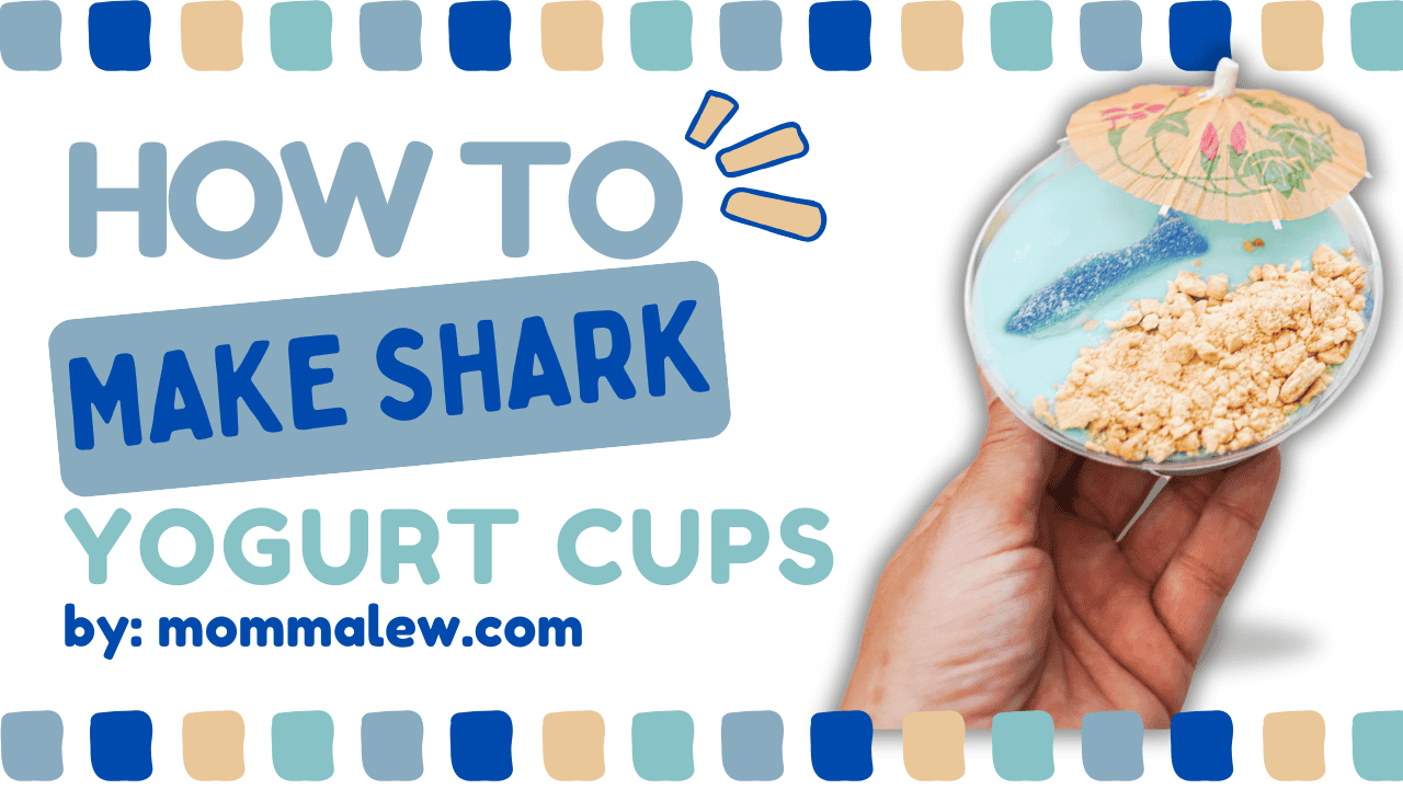 Shark Yogurt Cups – Easy and Fun Ocean Snack Idea for Kids