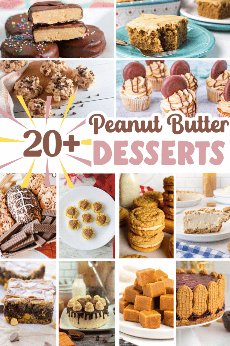 Dessert Recipes with Peanut Butter That Are Irresistibly Easy and Sweet