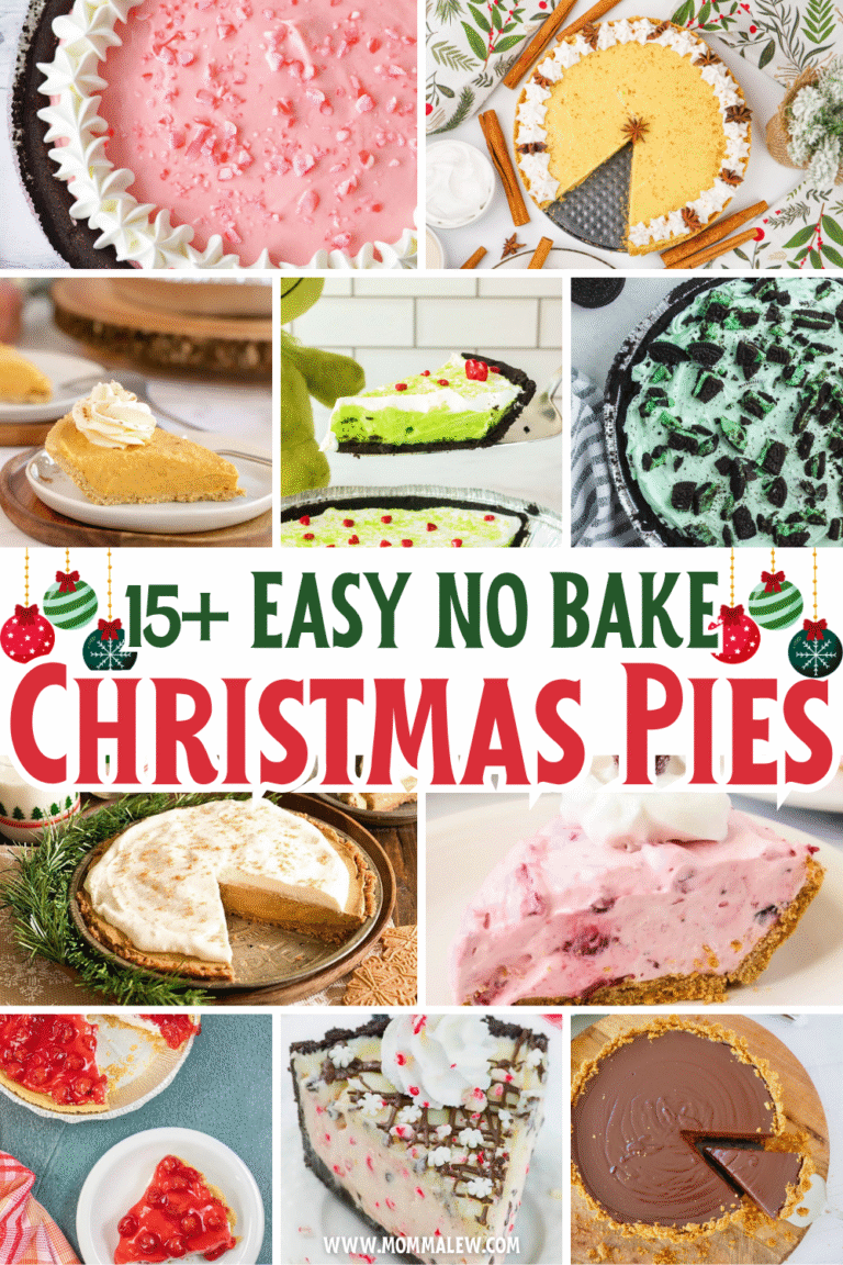 No Bake Christmas Pies – Creamy, Easy & Festive Desserts