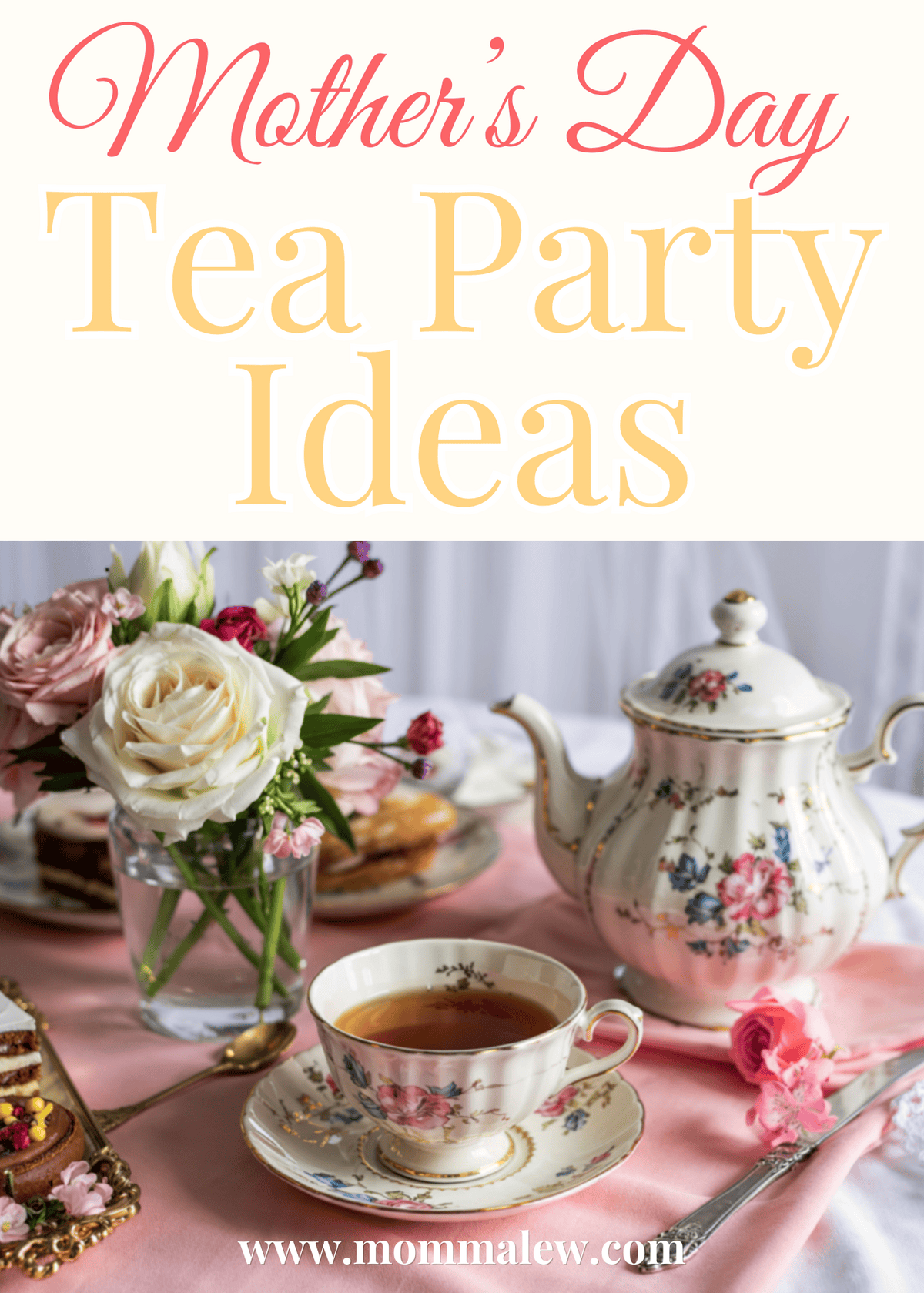 Mother’s Day Tea Party Decorations & Table Ideas