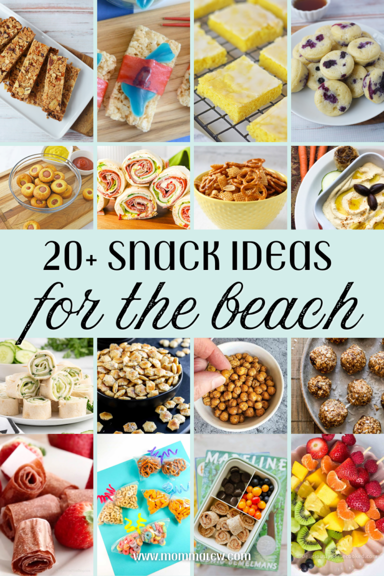 Beach Snack Ideas: Easy, Portable Snacks for Summer Days